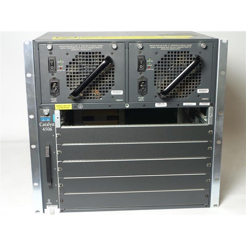 CISCO Catalyst 4506 inkl. 2x 1000W Netzteil