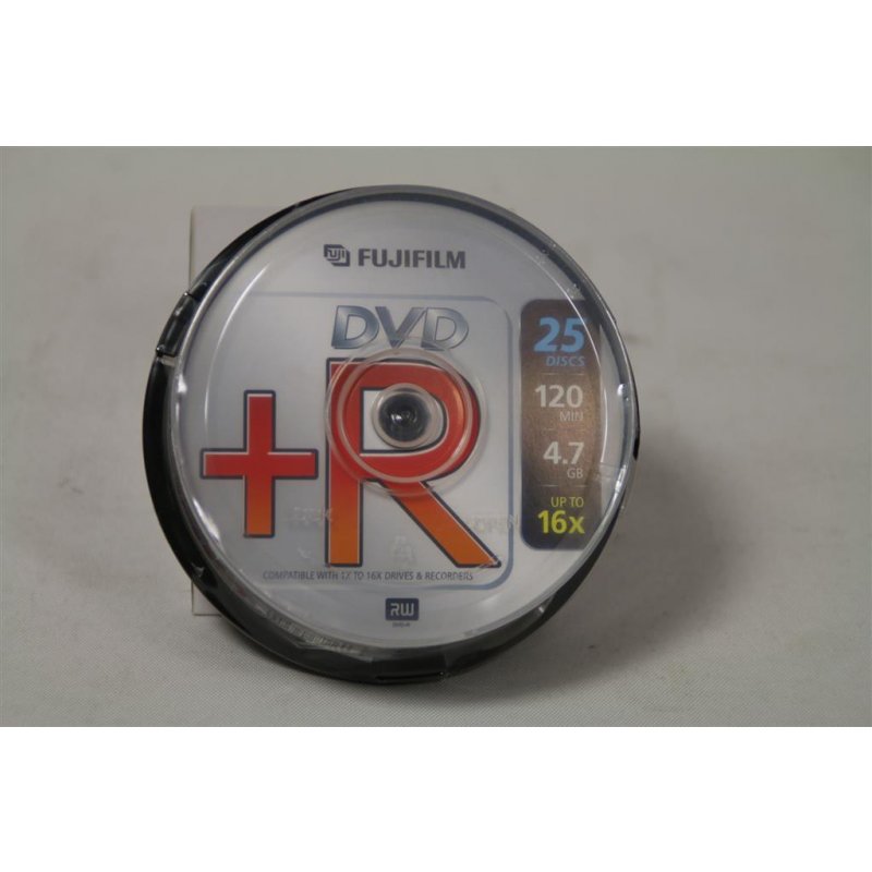 Fujifilm DVD+R 4.7GB 16x, 25er Spindel