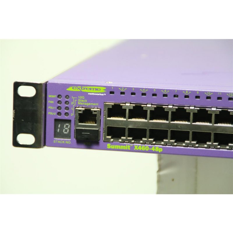 Extreme Networks Summit X460-48p 48 ports 16404 Rack Mount
