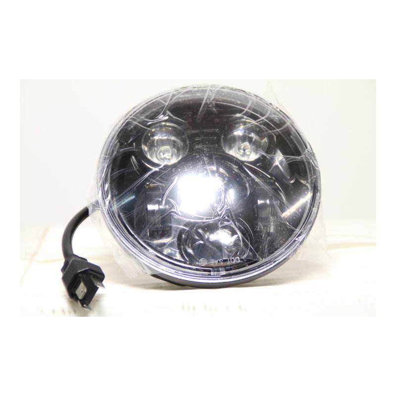Motorrad LED Scheinwerfer, 5-3/4 5.75 Universal Frontscheinwerfer für