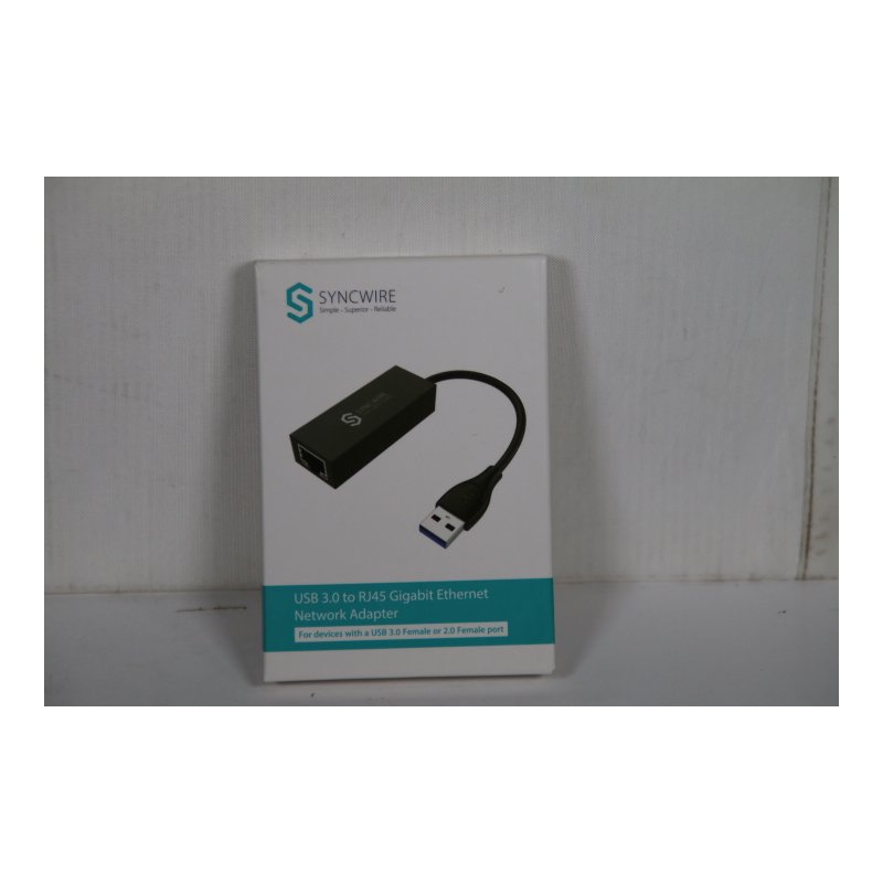 Syncwire USB 3.0 auf RJ45 Gigabit Ethernet Adapter - 10/100/1000Mbps